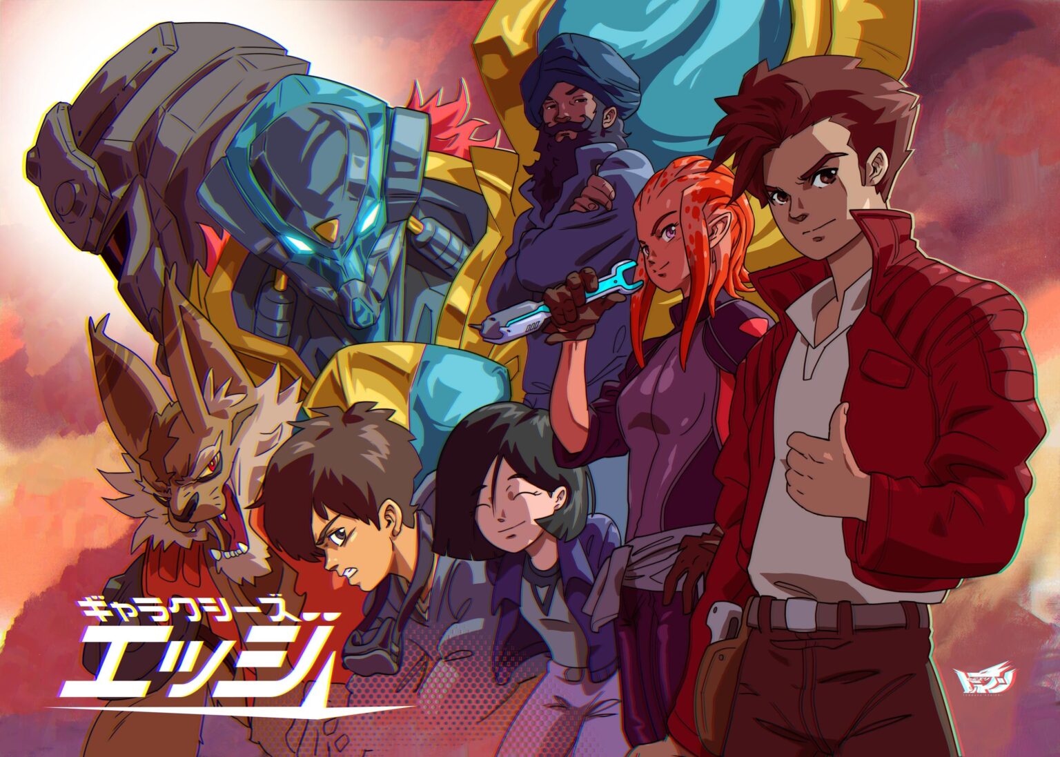 Galactic Outlaws Anime Wallpaper - GALAXYS EDGE